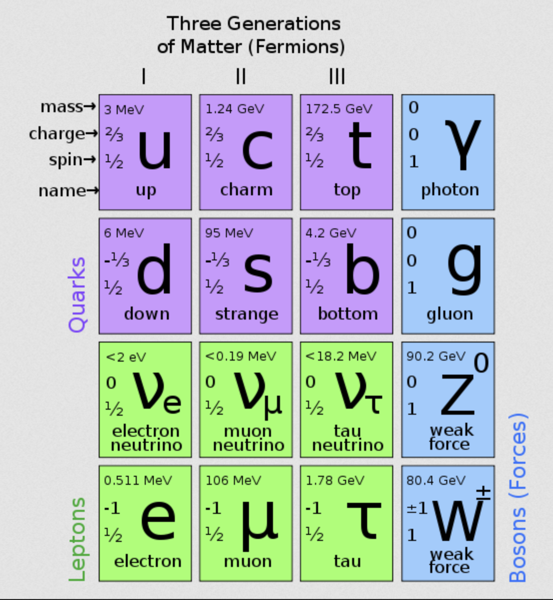 Particle Composition